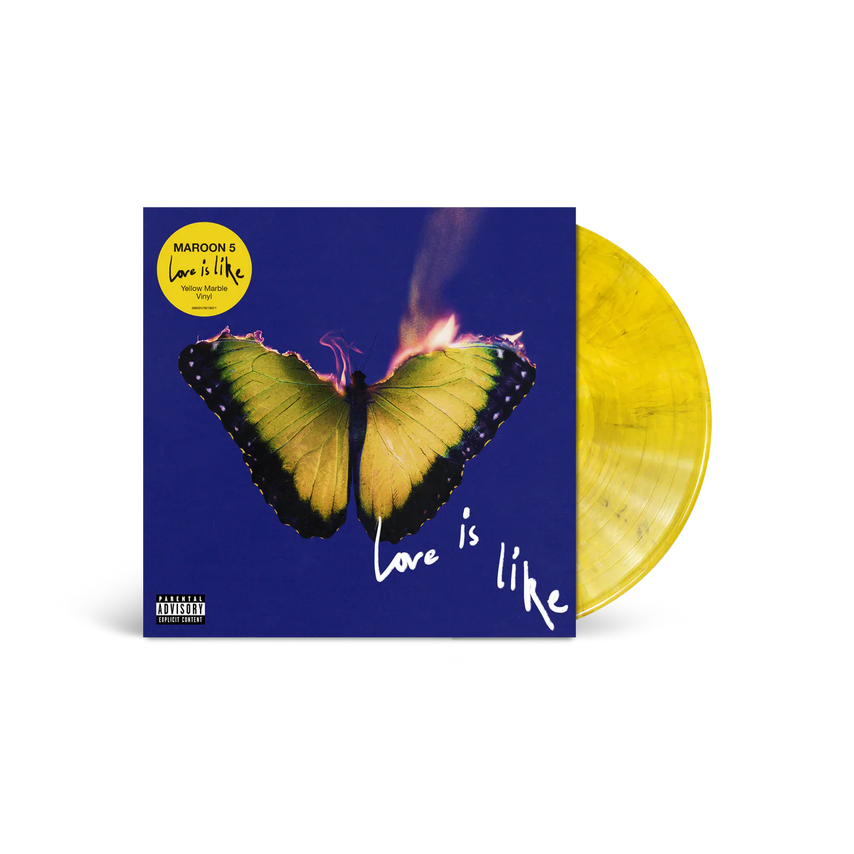 Love Is Like (Vinilo Color Mármol Amarillo Estándar) - Importado ...